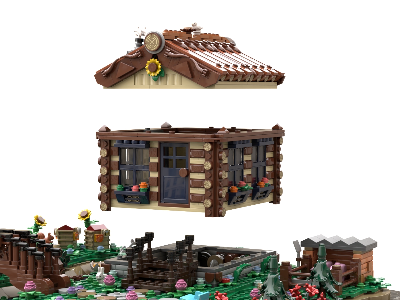 [The Creek Cabin] [BrickLink]