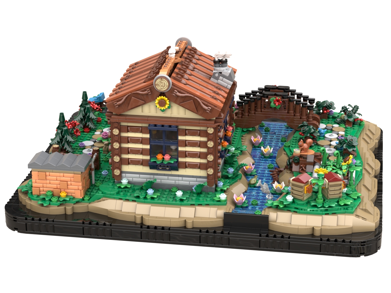 [The Creek Cabin] [BrickLink]
