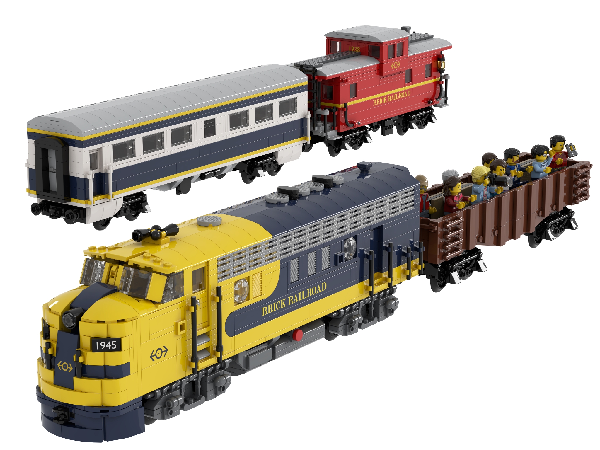 [Brick Railroad: Scenic-Train] [BrickLink]