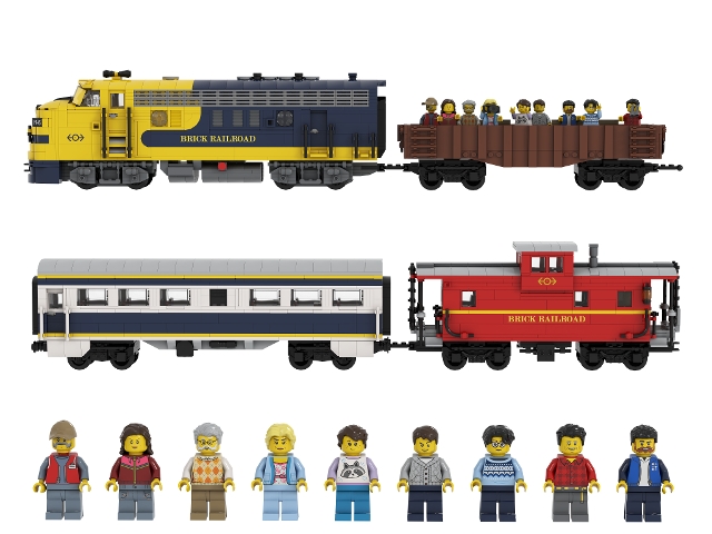 [Brick Railroad: Scenic-Train] [BrickLink]