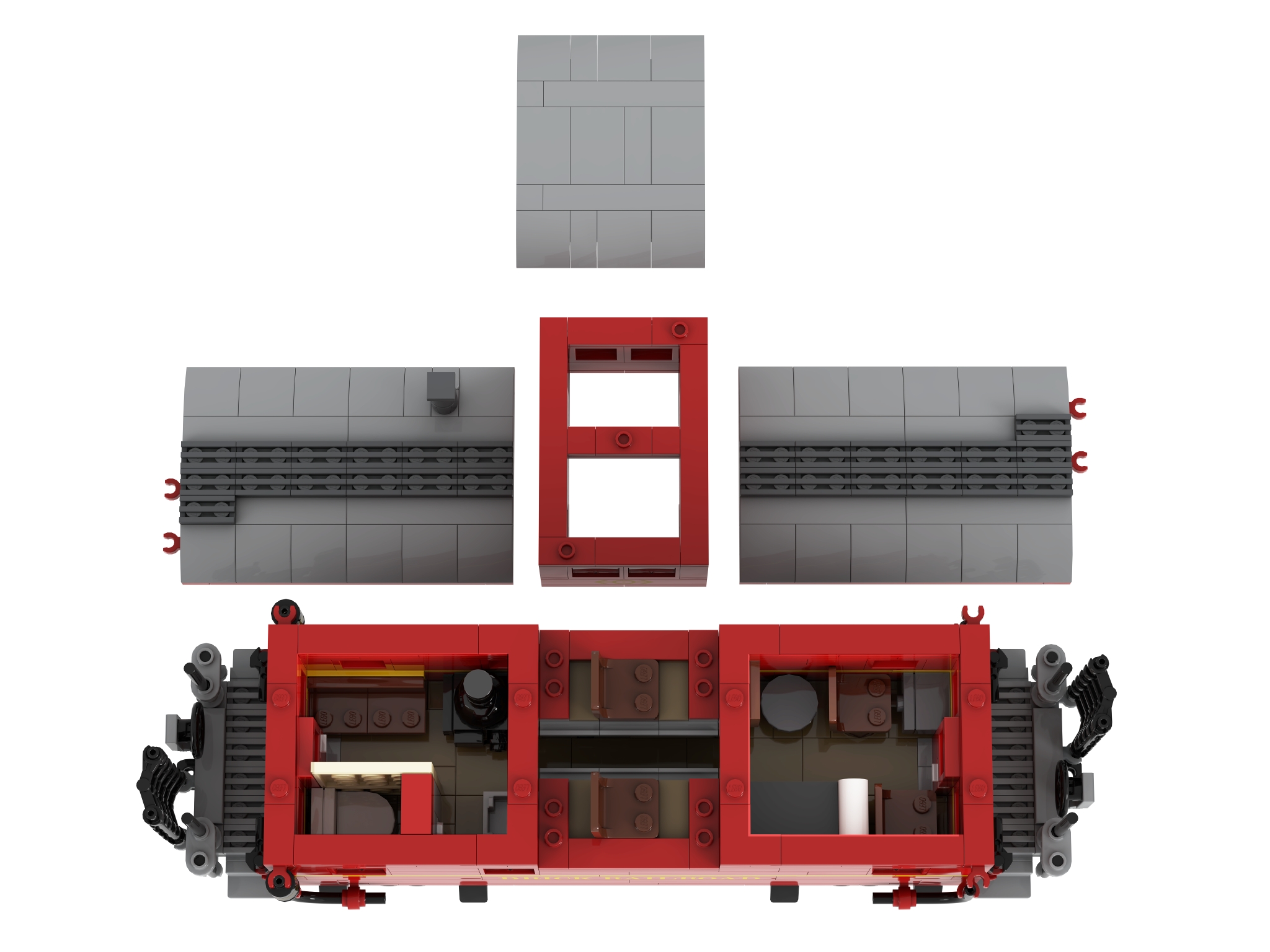 [Brick Railroad: Scenic-Train] [BrickLink]