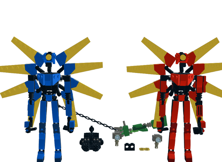 ultrakill V models. from BrickLink Studio [BrickLink]