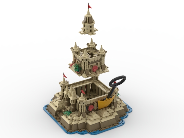 [Kid's Sandcastle] [BrickLink]