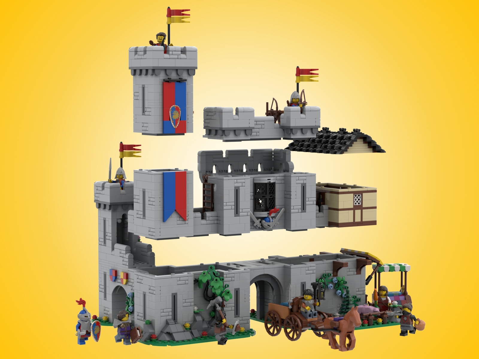 [Medieval Town Defense] [BrickLink]