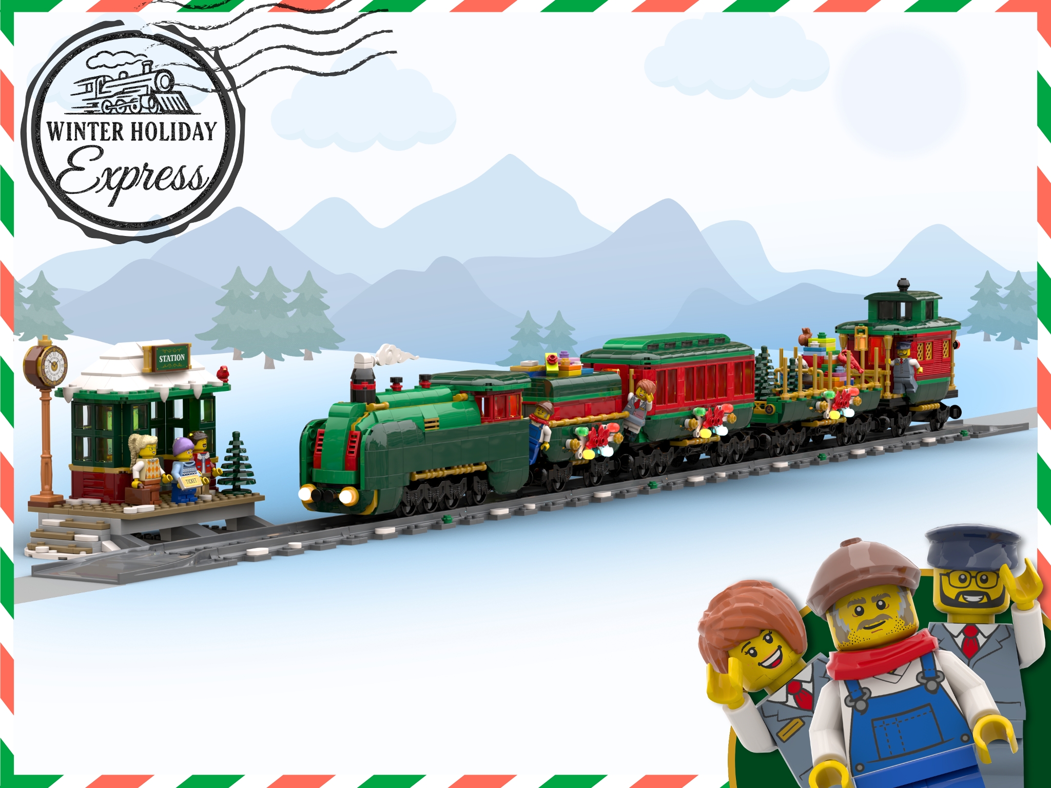 [Winter Holiday Express] [BrickLink]