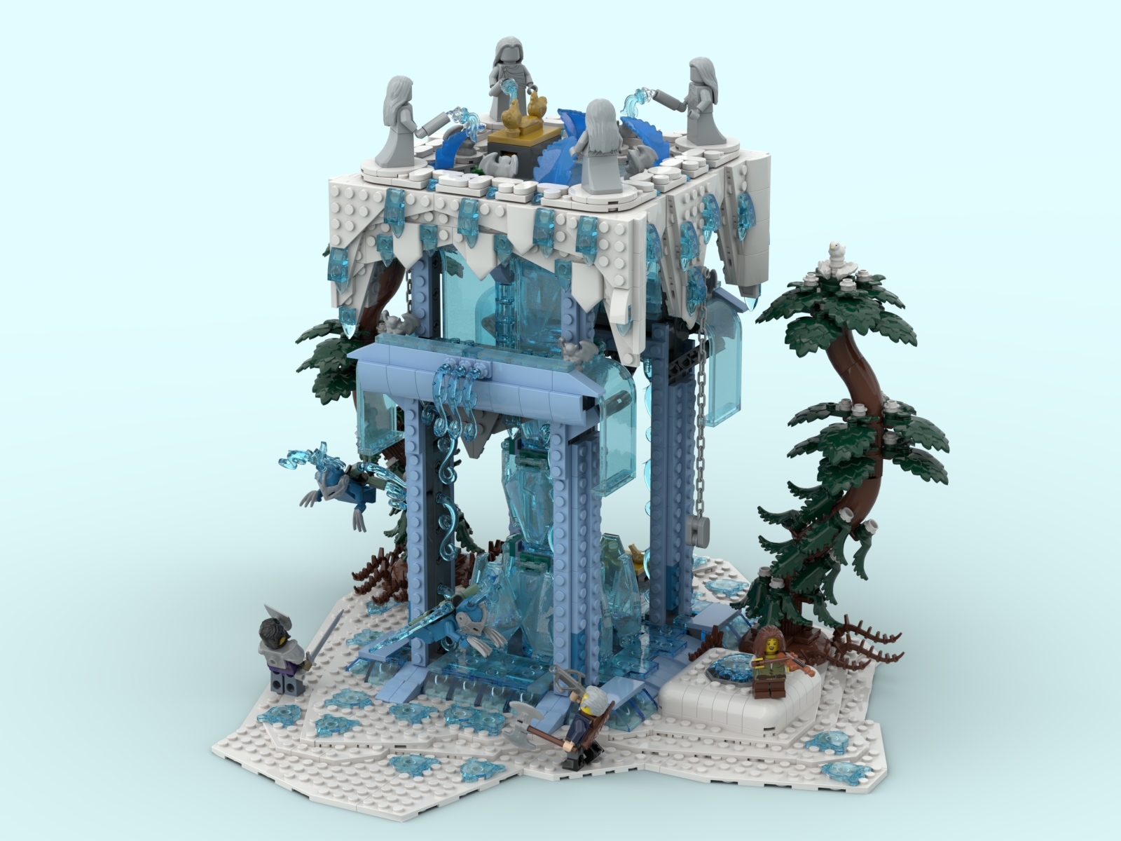 [Frozen Water Tower] [BrickLink]