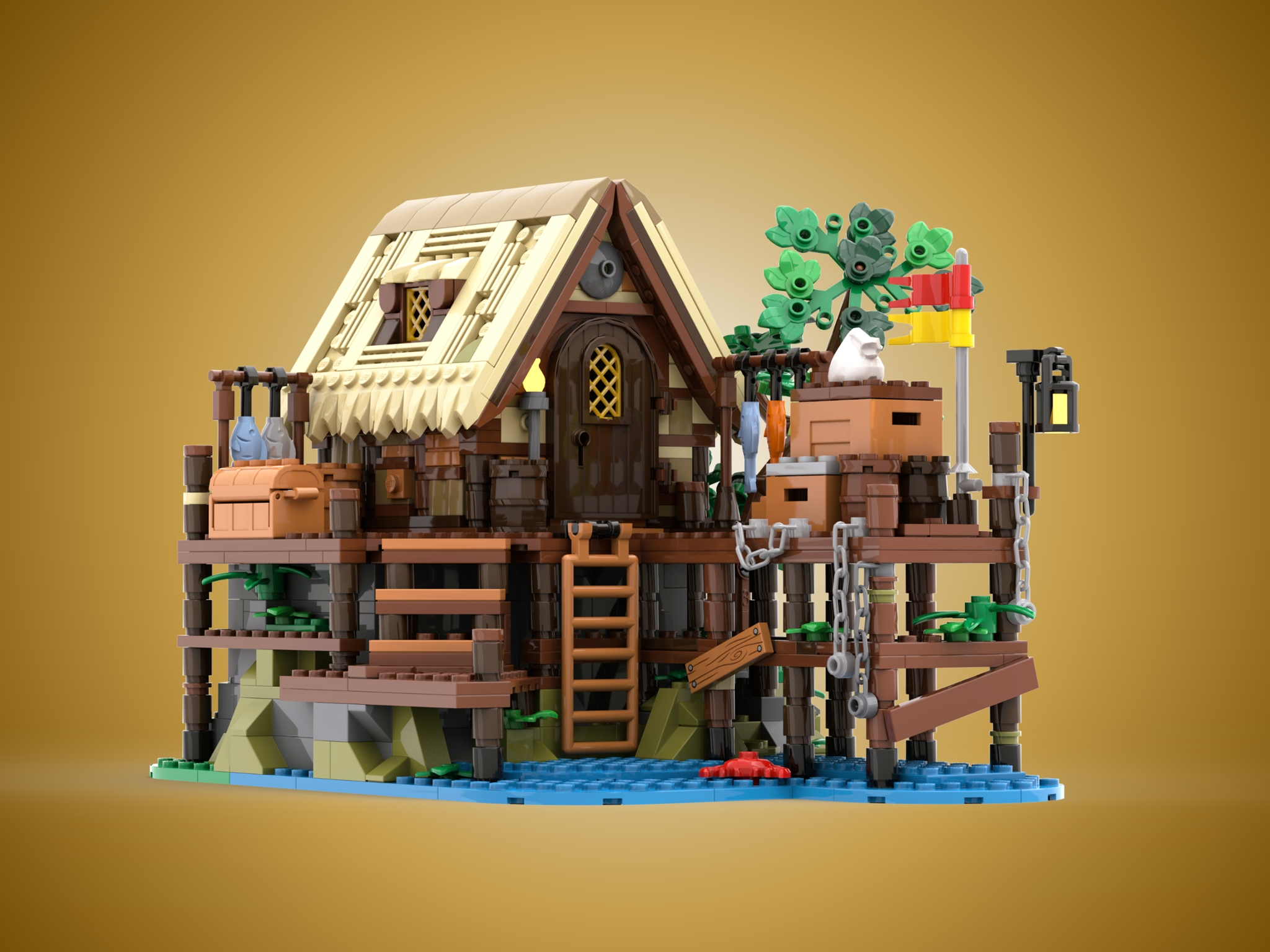 [Medieval Fishing Village] [BrickLink]
