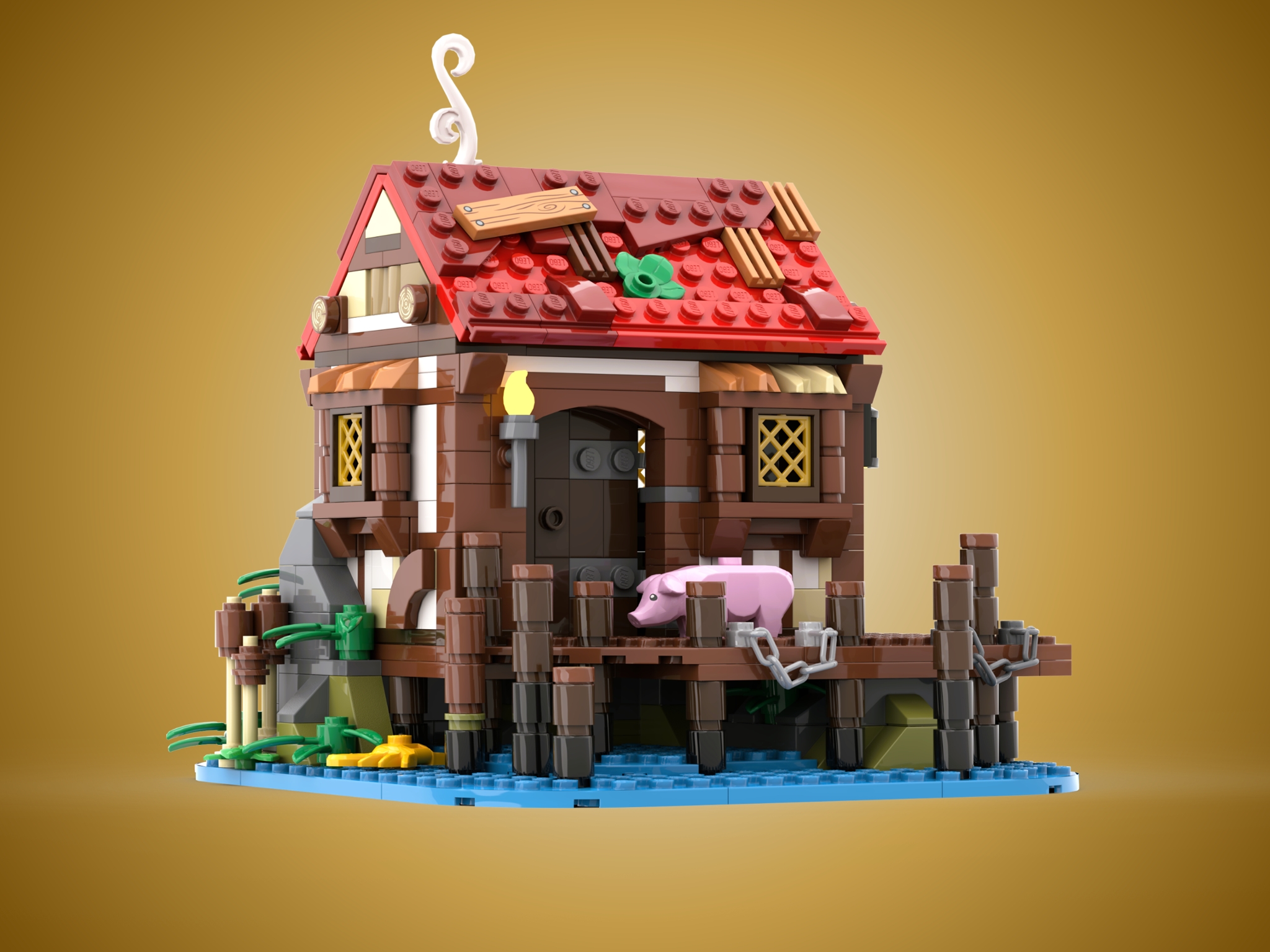 [Medieval Fishing Village] [BrickLink]
