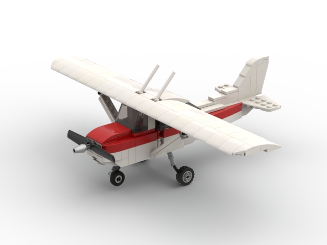 Cessna 172 from BrickLink Studio [BrickLink]
