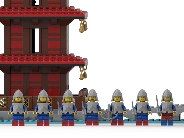 [Ocean Watchtower and Korean Turtle Ship] [BrickLink]