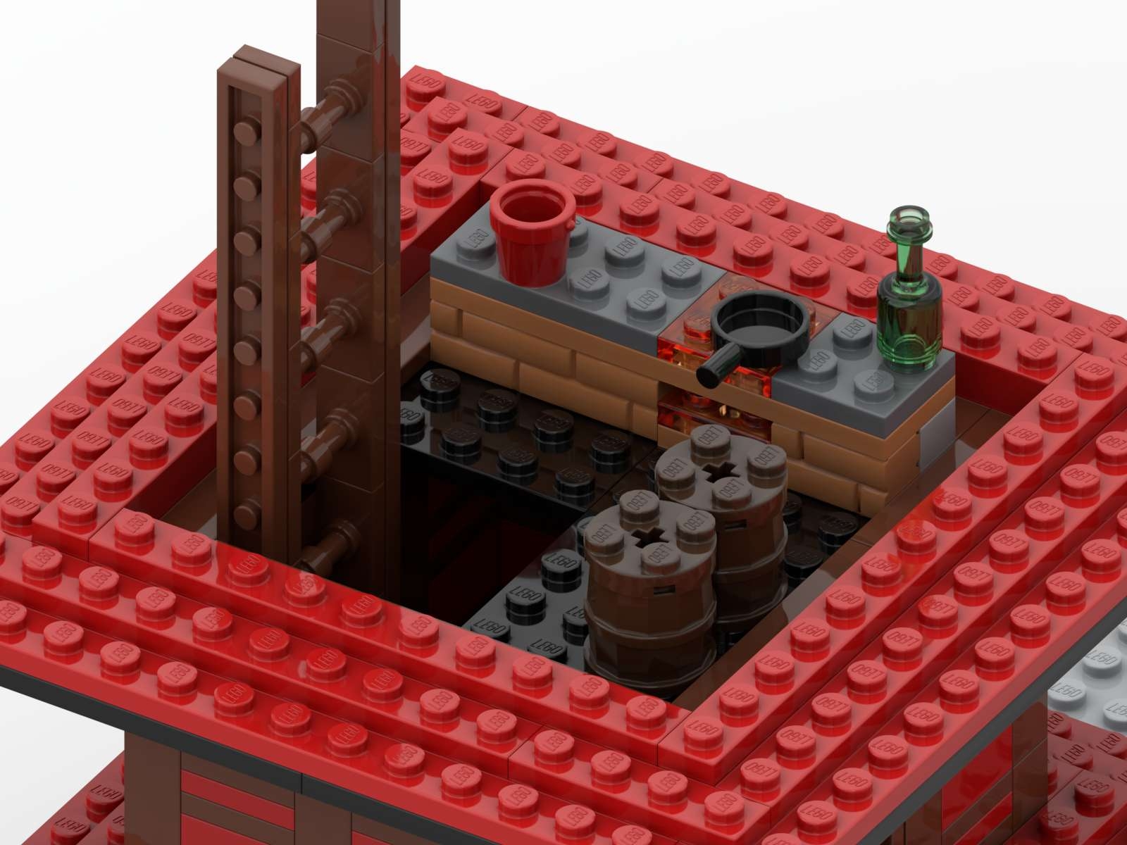 [Ocean Watchtower and Korean Turtle Ship] [BrickLink]