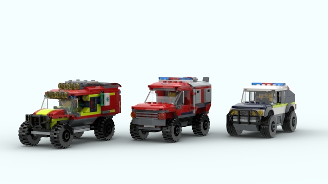 [Forest fire] [BrickLink]