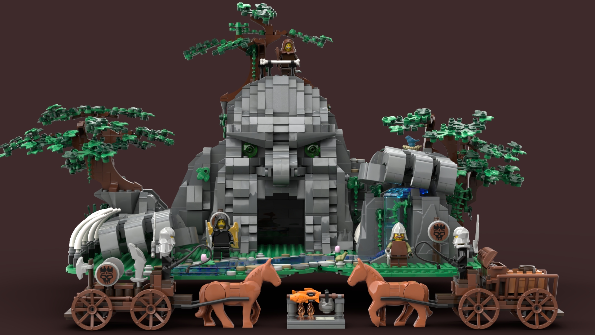 [Ancient Troll Fortress] [BrickLink]