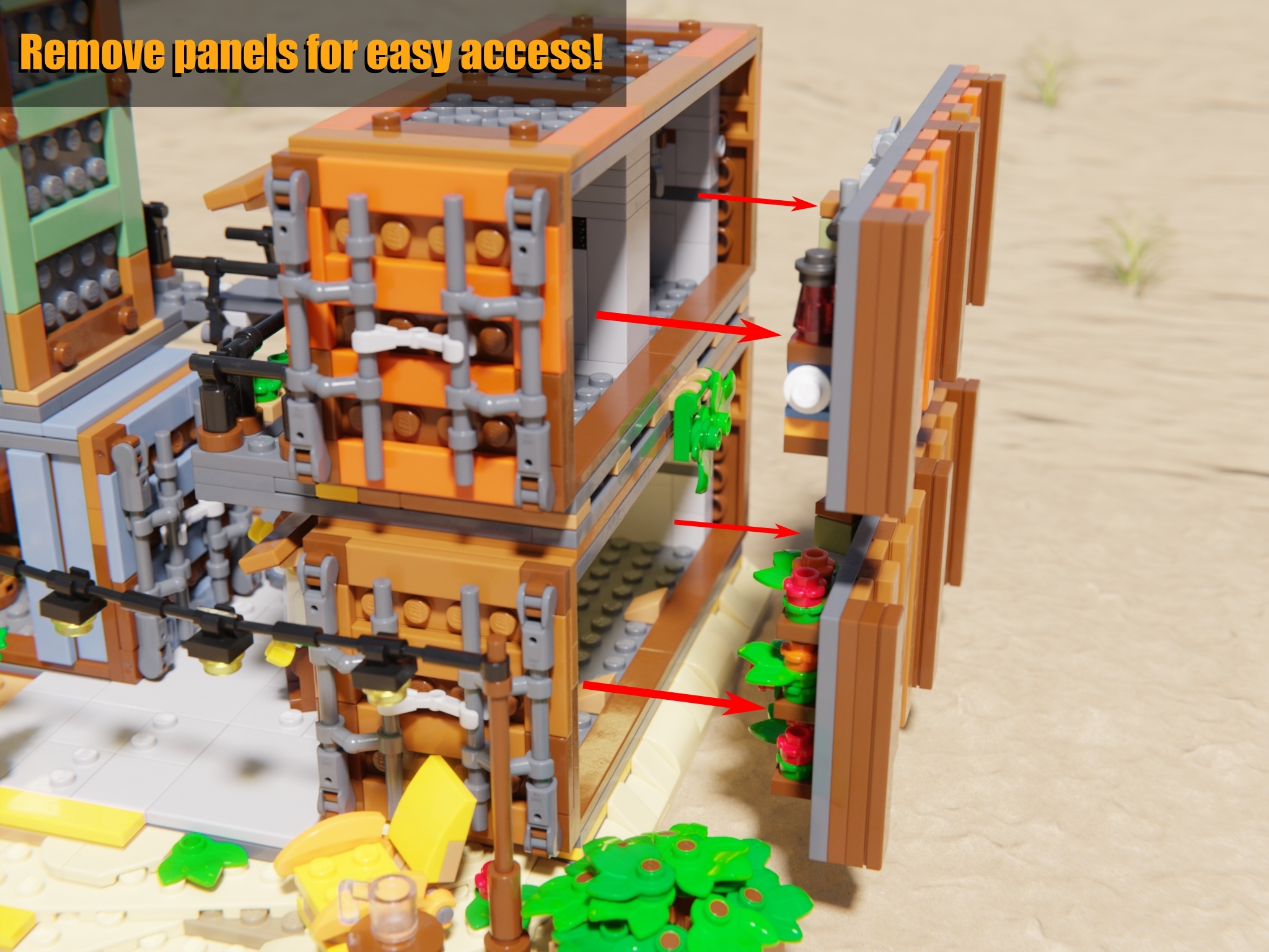 [Cargo Crate Plaza] [BrickLink]