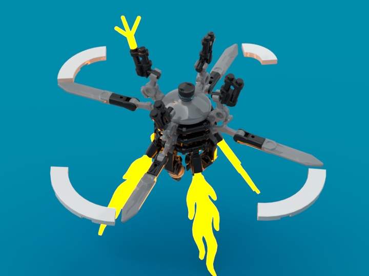 QUAD Bot from BrickLink Studio [BrickLink]