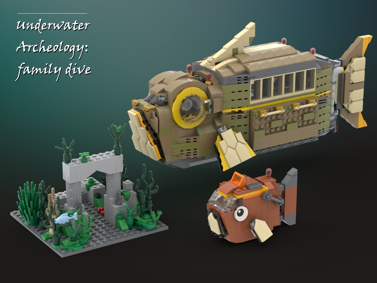 [Underwater Archeology: family dive] [BrickLink]