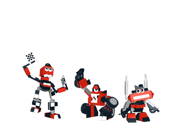 Mixels New Gen: Speedsters Tribe from BrickLink Studio [BrickLink]