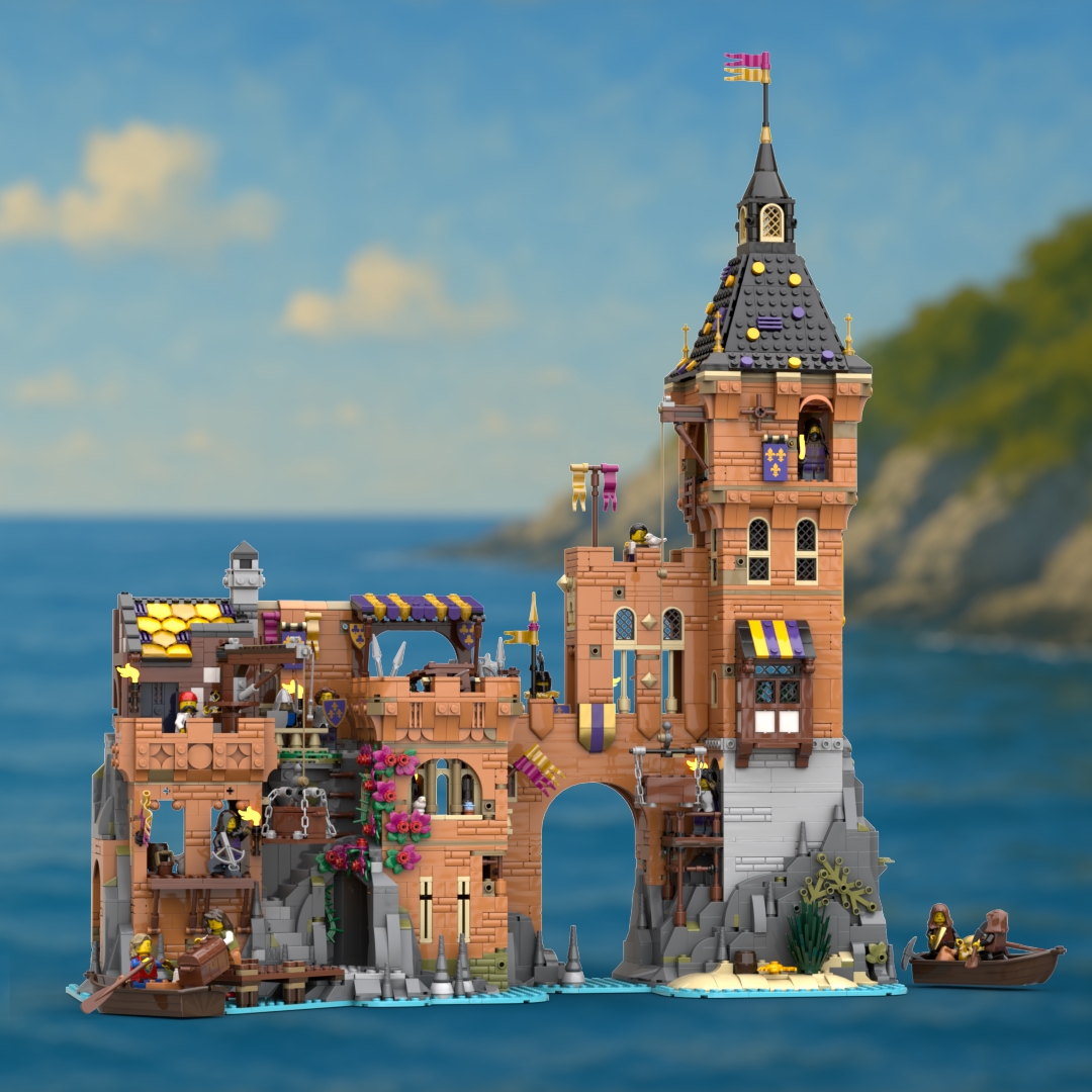 [Gilded Island Keep] [BrickLink]