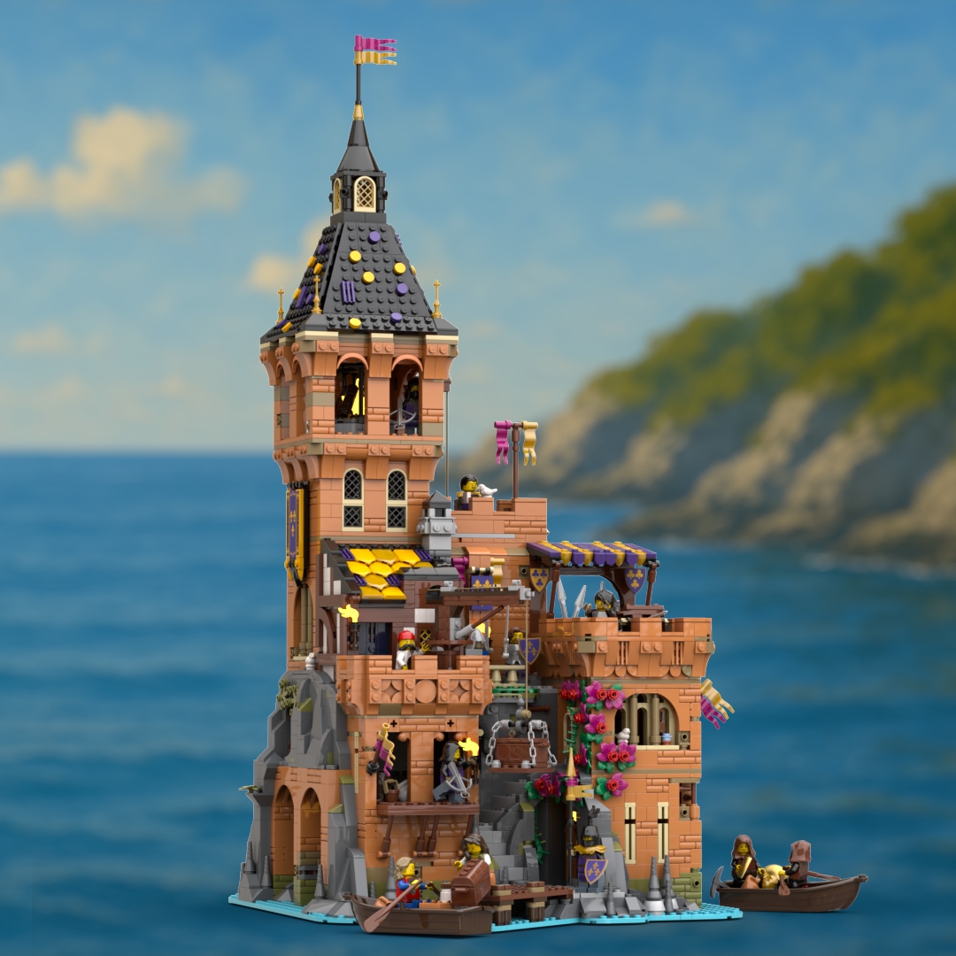 [Gilded Island Keep] [BrickLink]