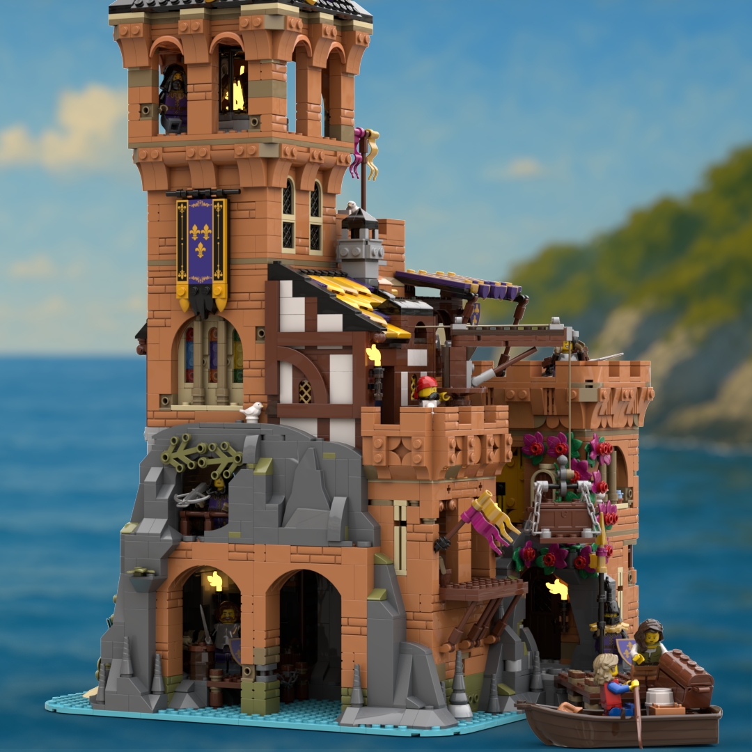 [Gilded Island Keep] [BrickLink]