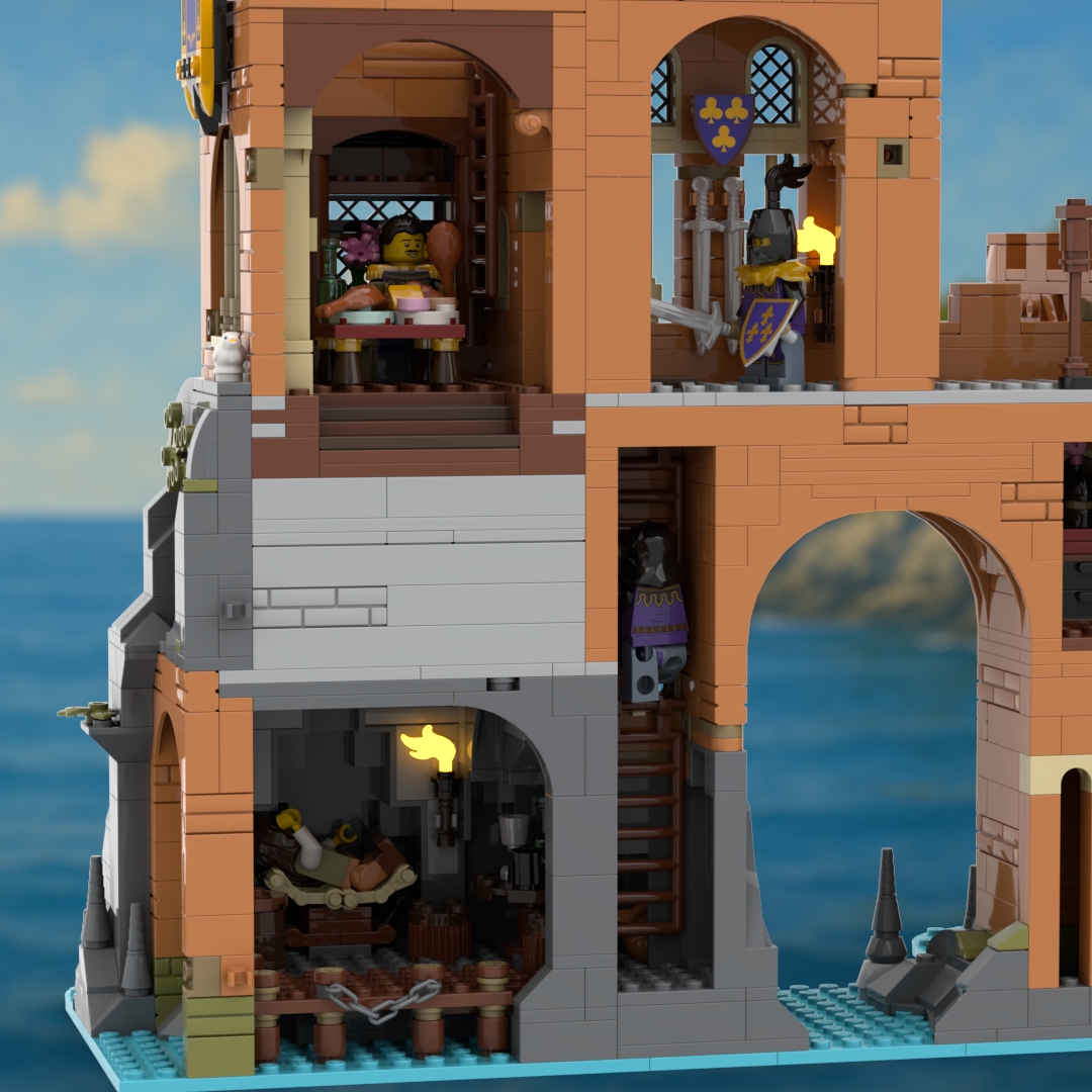 [Gilded Island Keep] [BrickLink]