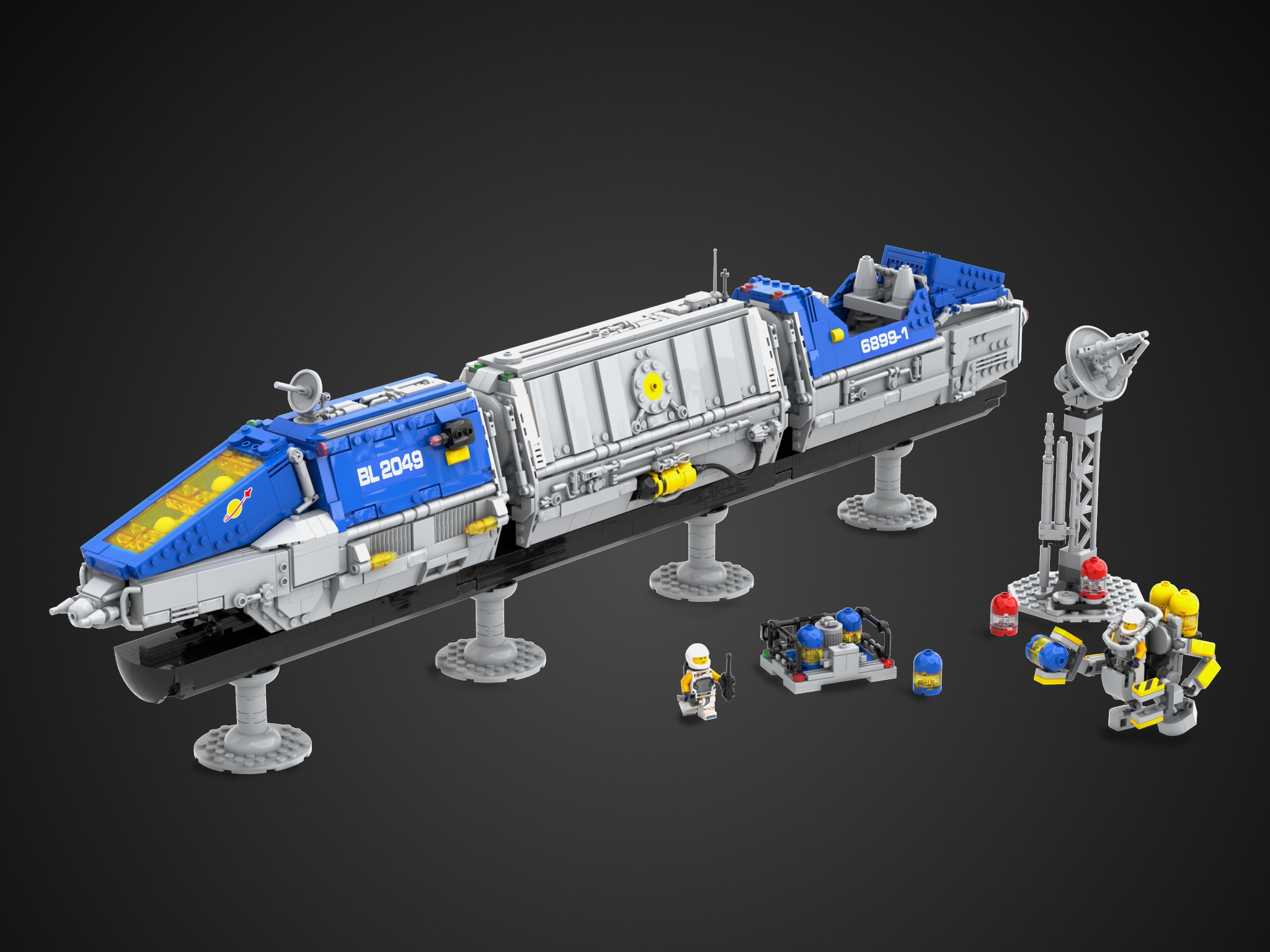 [Lunar Cargo Train] [BrickLink]