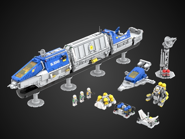 [Lunar Cargo Train] [BrickLink]