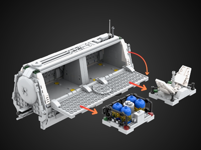 [Lunar Cargo Train] [BrickLink]