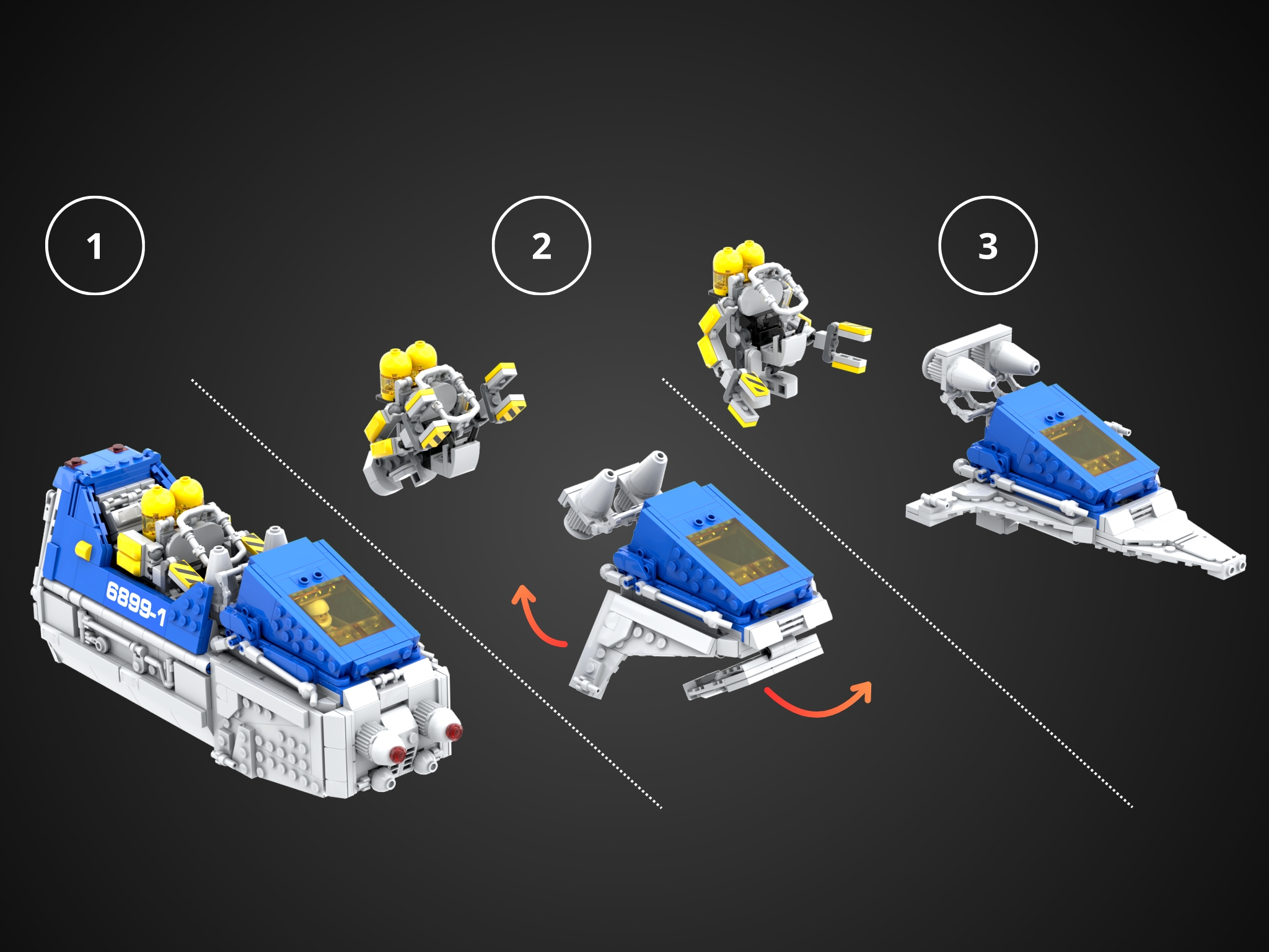 [Lunar Cargo Train] [BrickLink]