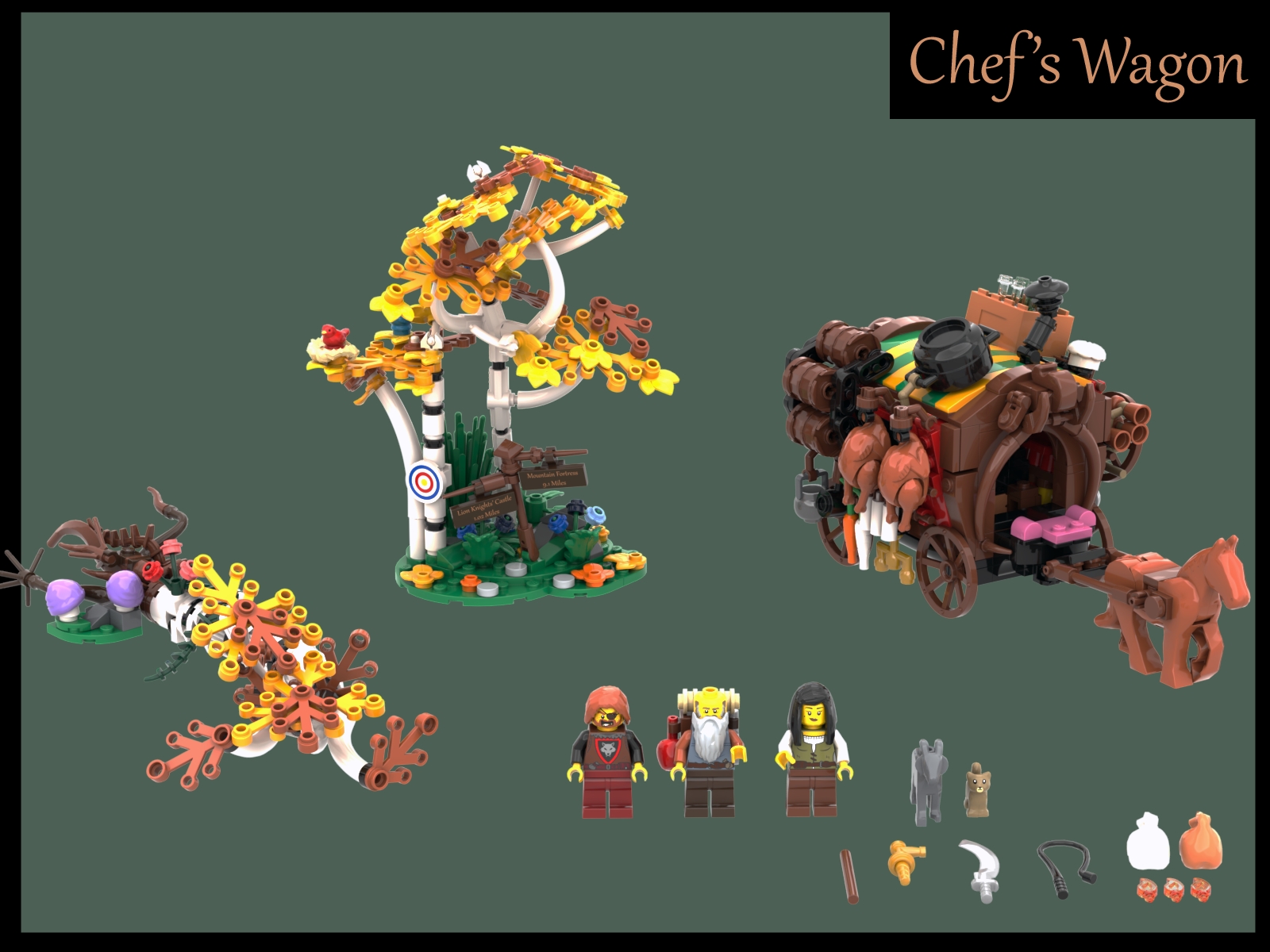 [Chef's Wagon] [BrickLink]