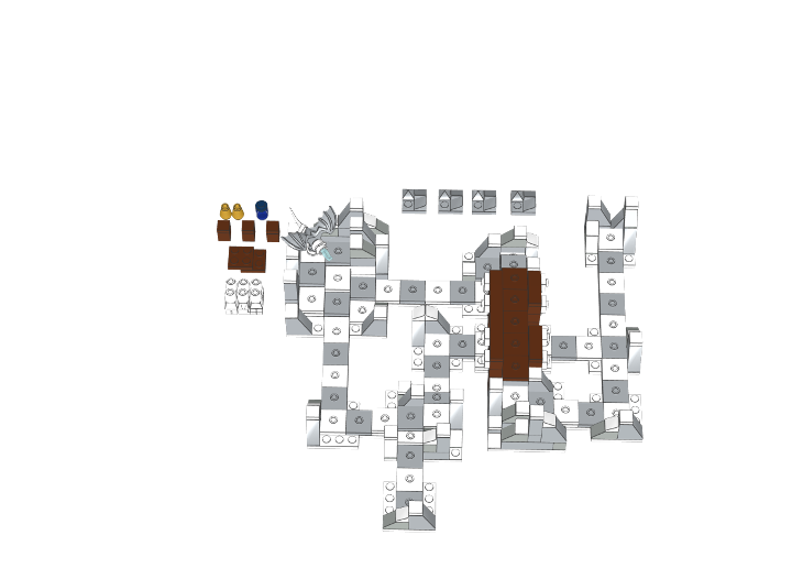 Heroica - Frostspine Pass MOC from BrickLink Studio [BrickLink]
