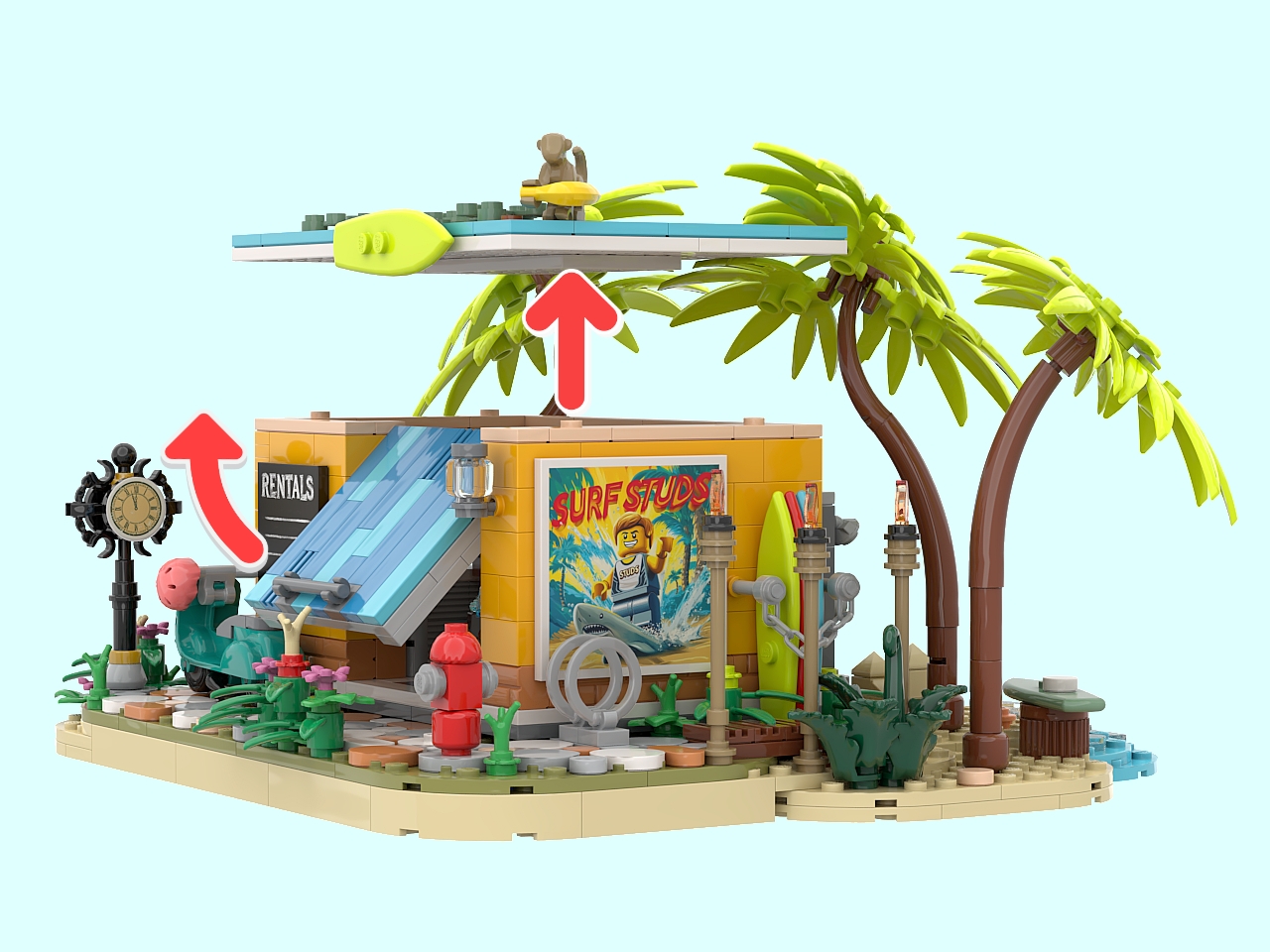 [Surf Studs] [BrickLink]
