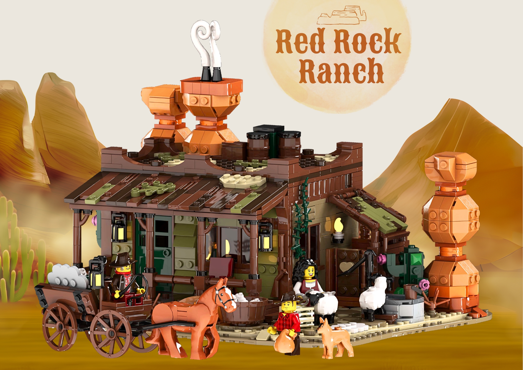 [Red Rock Ranch] [BrickLink]
