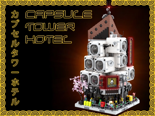 [CAPSULE TOWER HOTEL] [BrickLink]