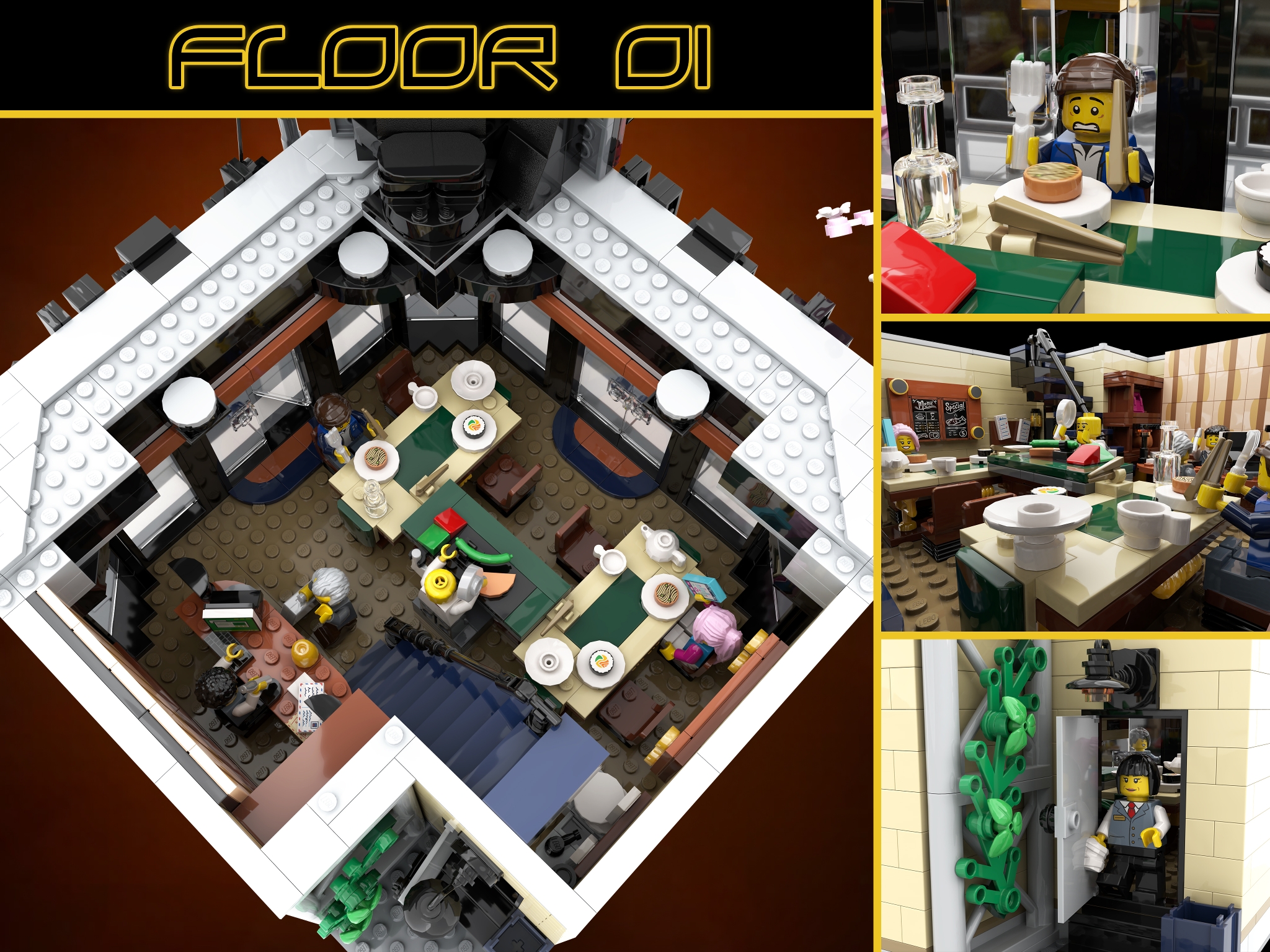 [CAPSULE TOWER HOTEL] [BrickLink]