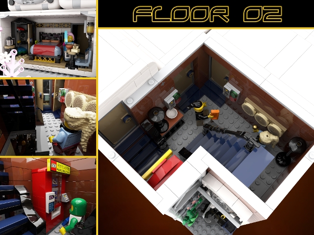 [CAPSULE TOWER HOTEL] [BrickLink]