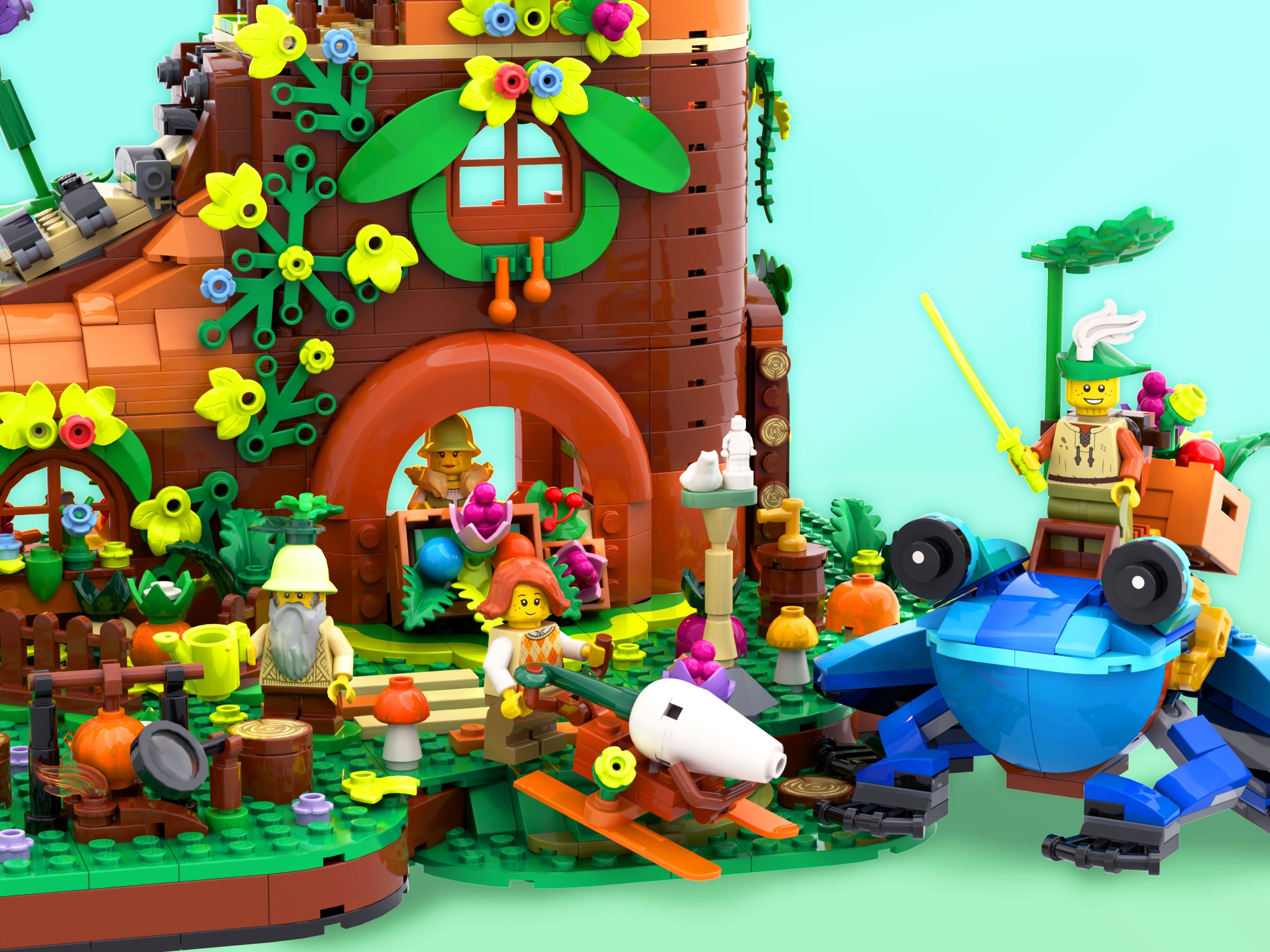 [Garden Boot House] [BrickLink]