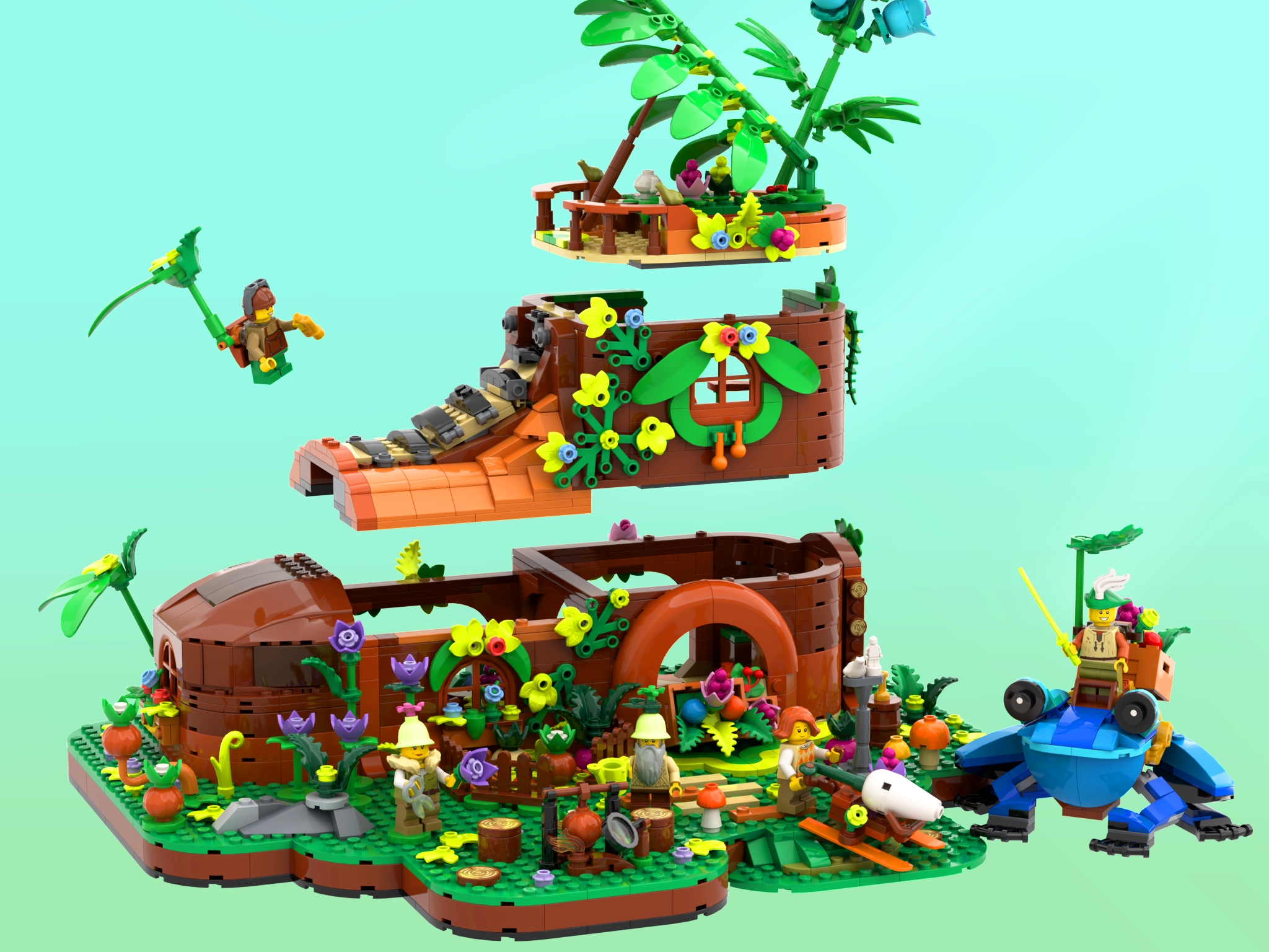 [Garden Boot House] [BrickLink]