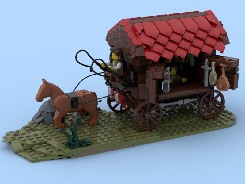 [The Magical Merchant Cart] [BrickLink]