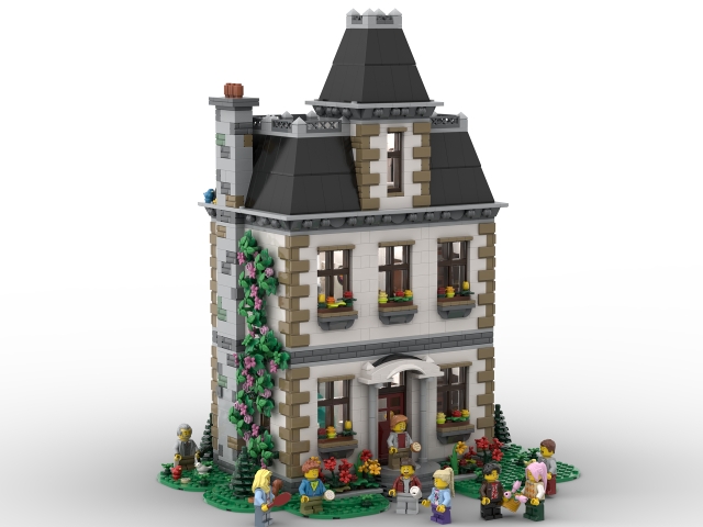 [Vintage Family House] [BrickLink]