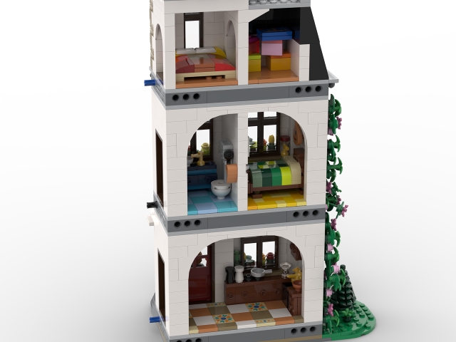 [Vintage Family House] [BrickLink]