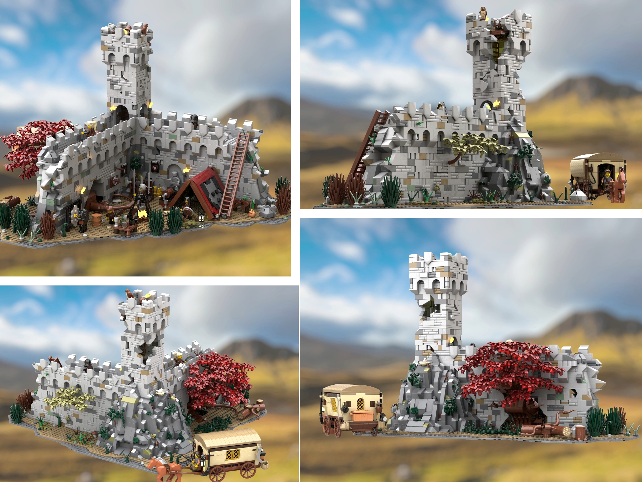 [Robber camp at the Old ruins] [BrickLink]