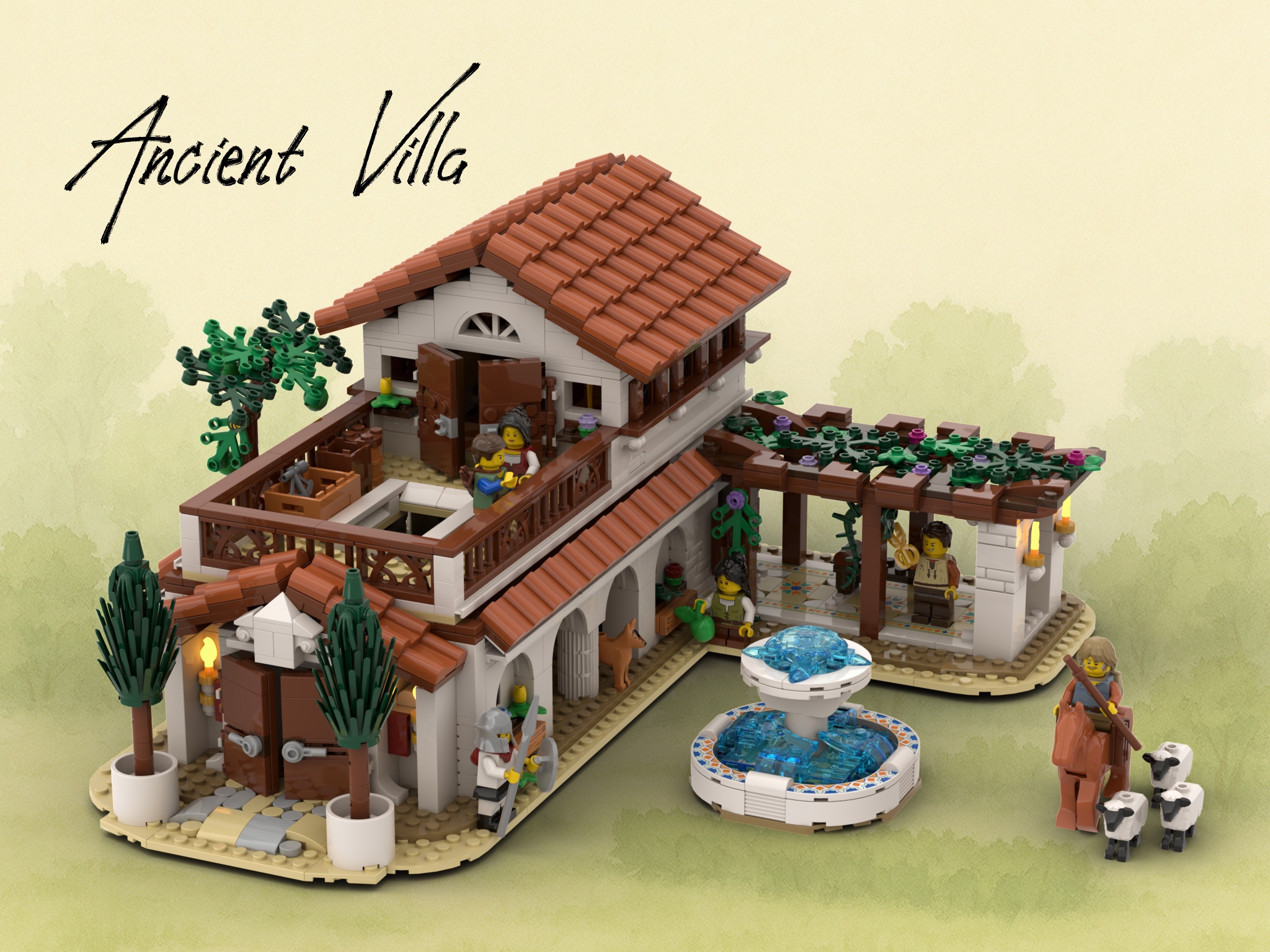 [Ancient Villa] [BrickLink]
