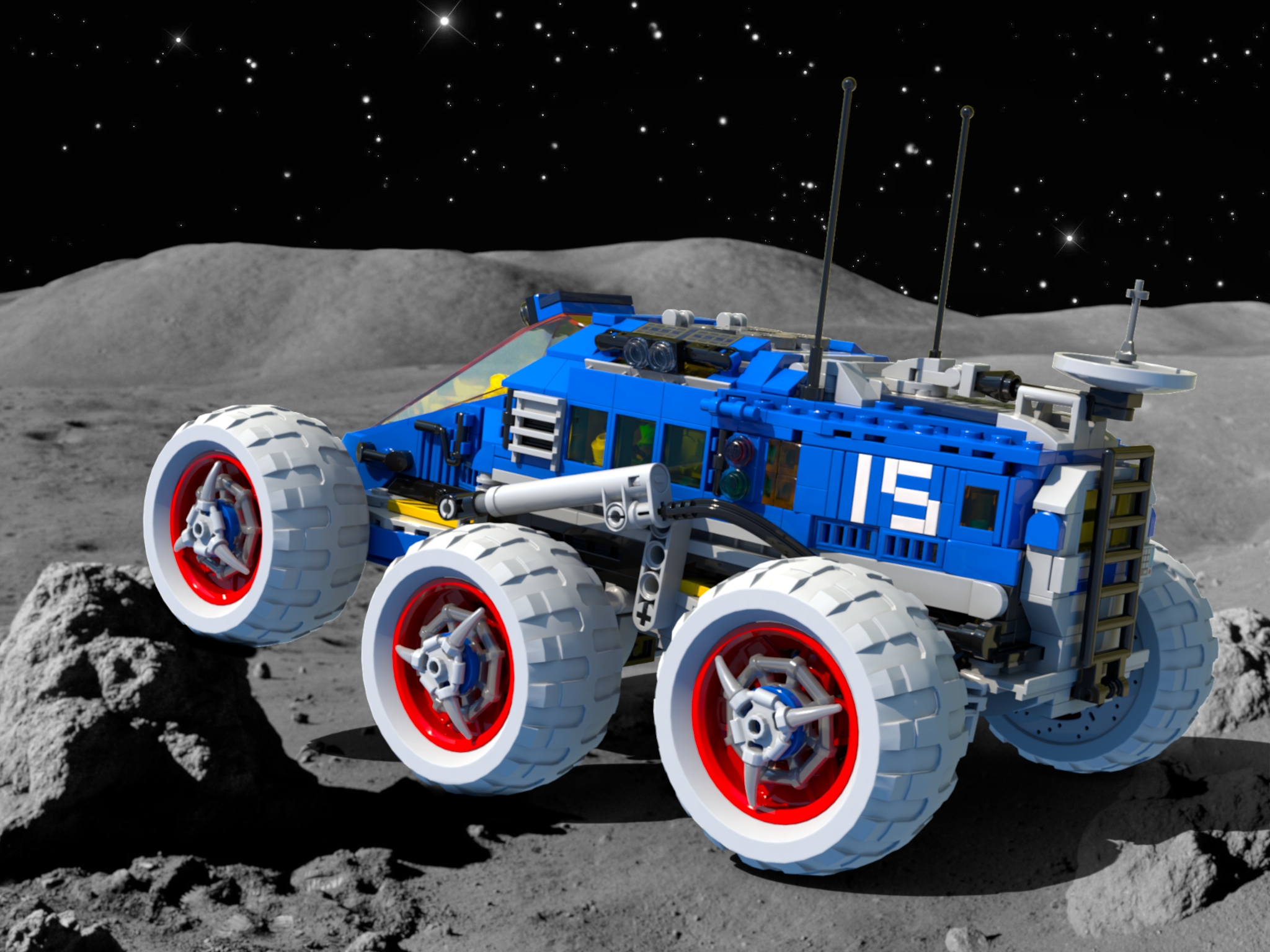 [Classic Lunar Rover] [BrickLink]