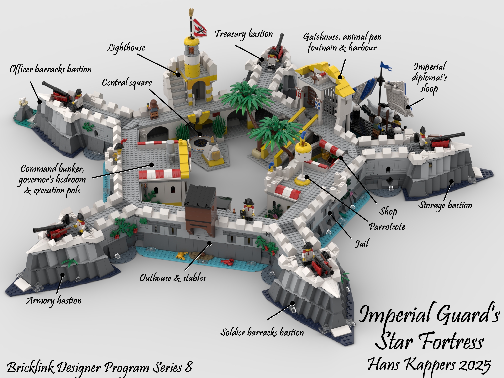[Imperial Guards Star Fortress] [BrickLink]