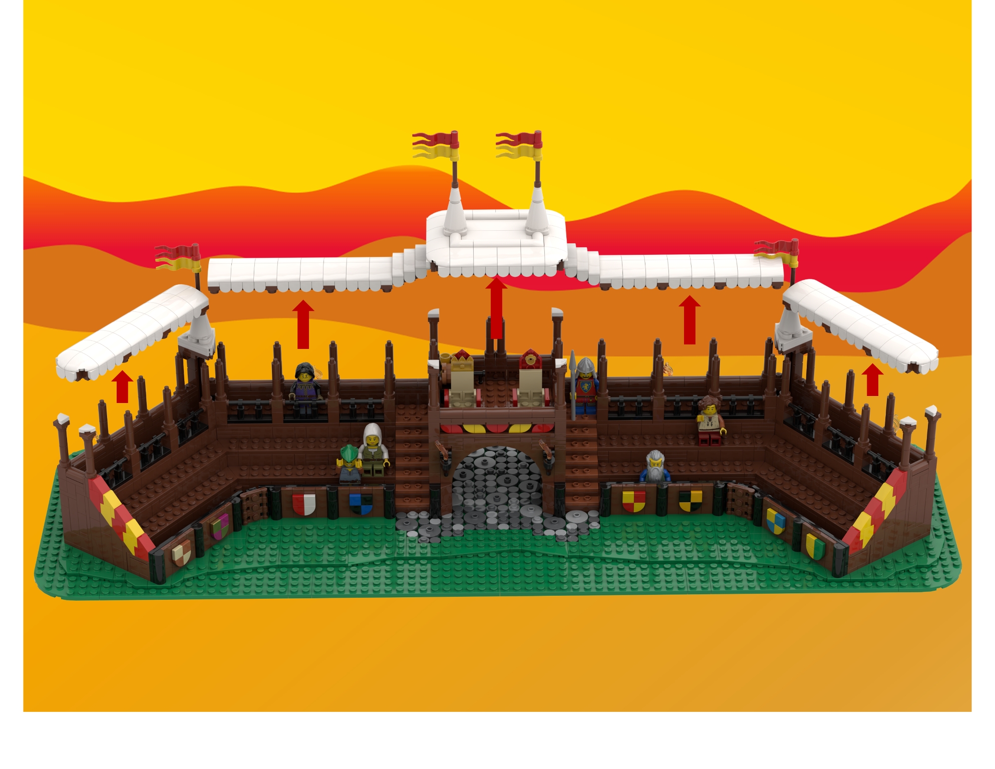 [Tournament Grounds] [BrickLink]