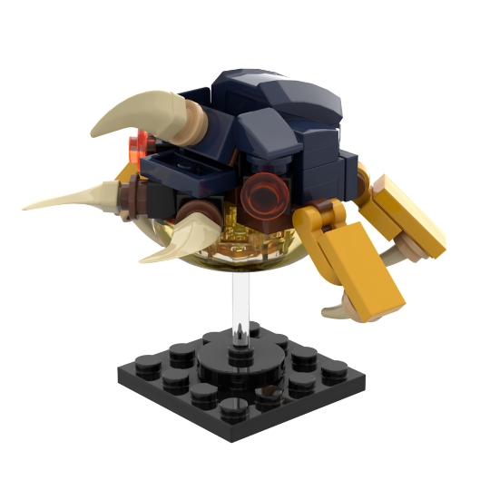 Metroid alpha from BrickLink Studio [BrickLink]