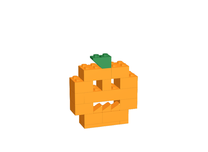 40012 Halloween Pumpkin from BrickLink Studio [BrickLink]