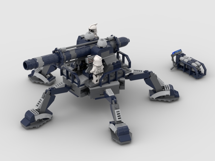 Heavy Clone Artillery from BrickLink Studio [BrickLink]