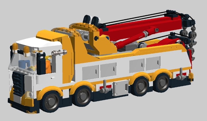 Rotator Tow Truck from BrickLink Studio [BrickLink]